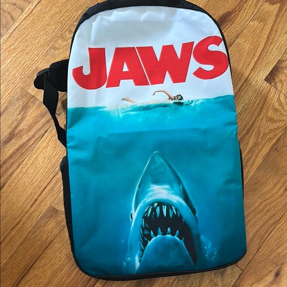 Bags | Nwot Jaws Graphic Movie Shark Week Backpack | Poshmark